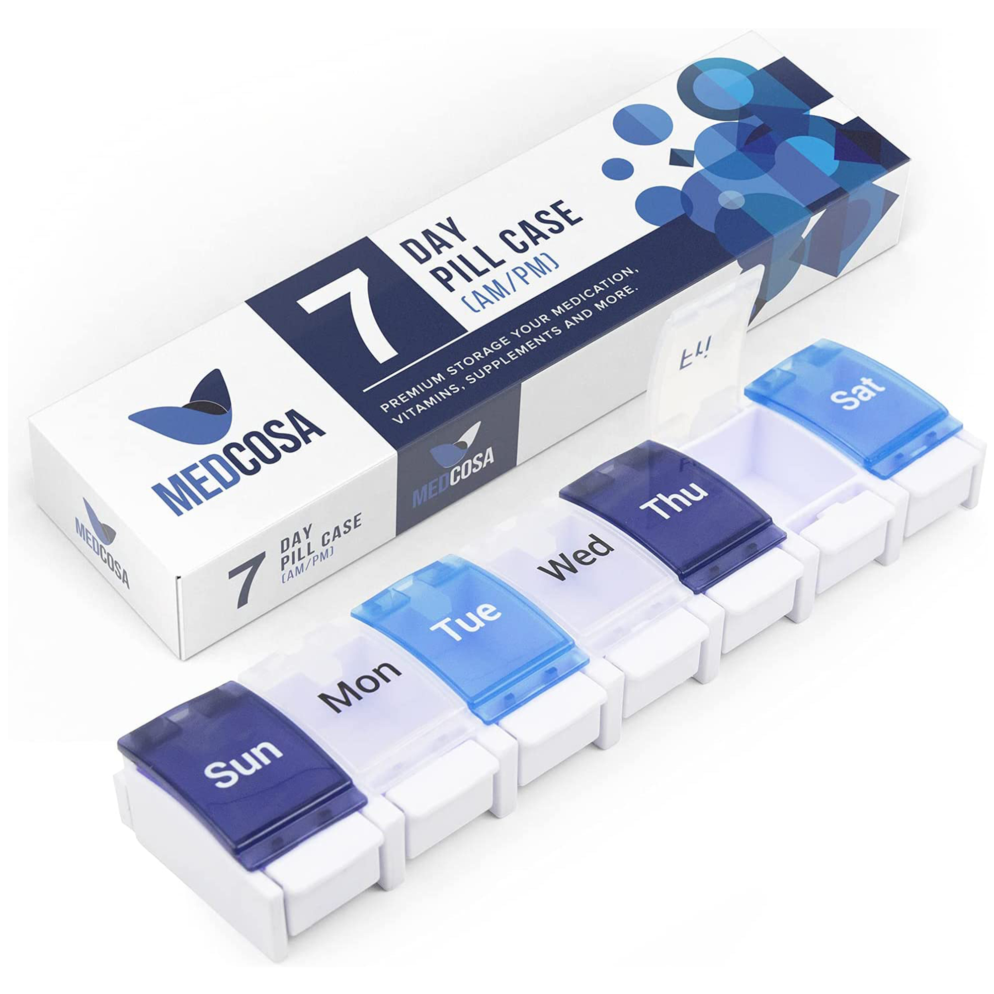 7 Day Medication Organizer System with Multi-Alarm - Walmart.com