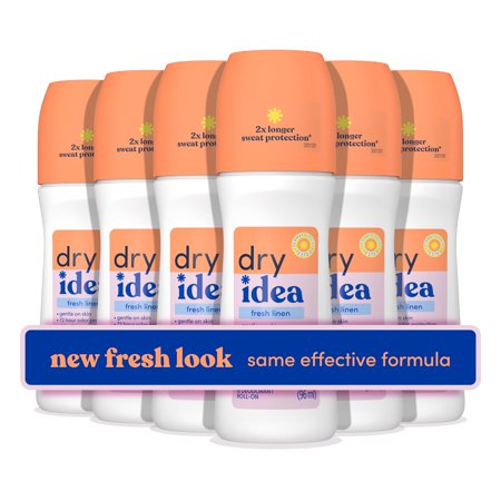 Dry Idea Roll-On Deodorant & Antiperspirant | 2X Longer Sweat ...