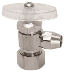 Brasscraft Angle Stop Valve 1/2 In. Compression X 3/8 In. Od Flare ...