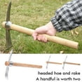 Stainless Steel Pickaxe Double Headed Pickaxe, Dual Head Gardening Pick ...