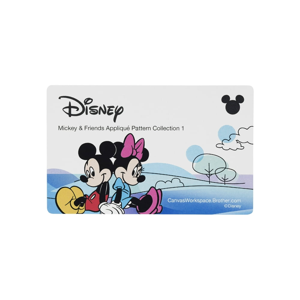 ScanNCut Disney Mickey and Friends Appliqué Pattern Collection #1 ...
