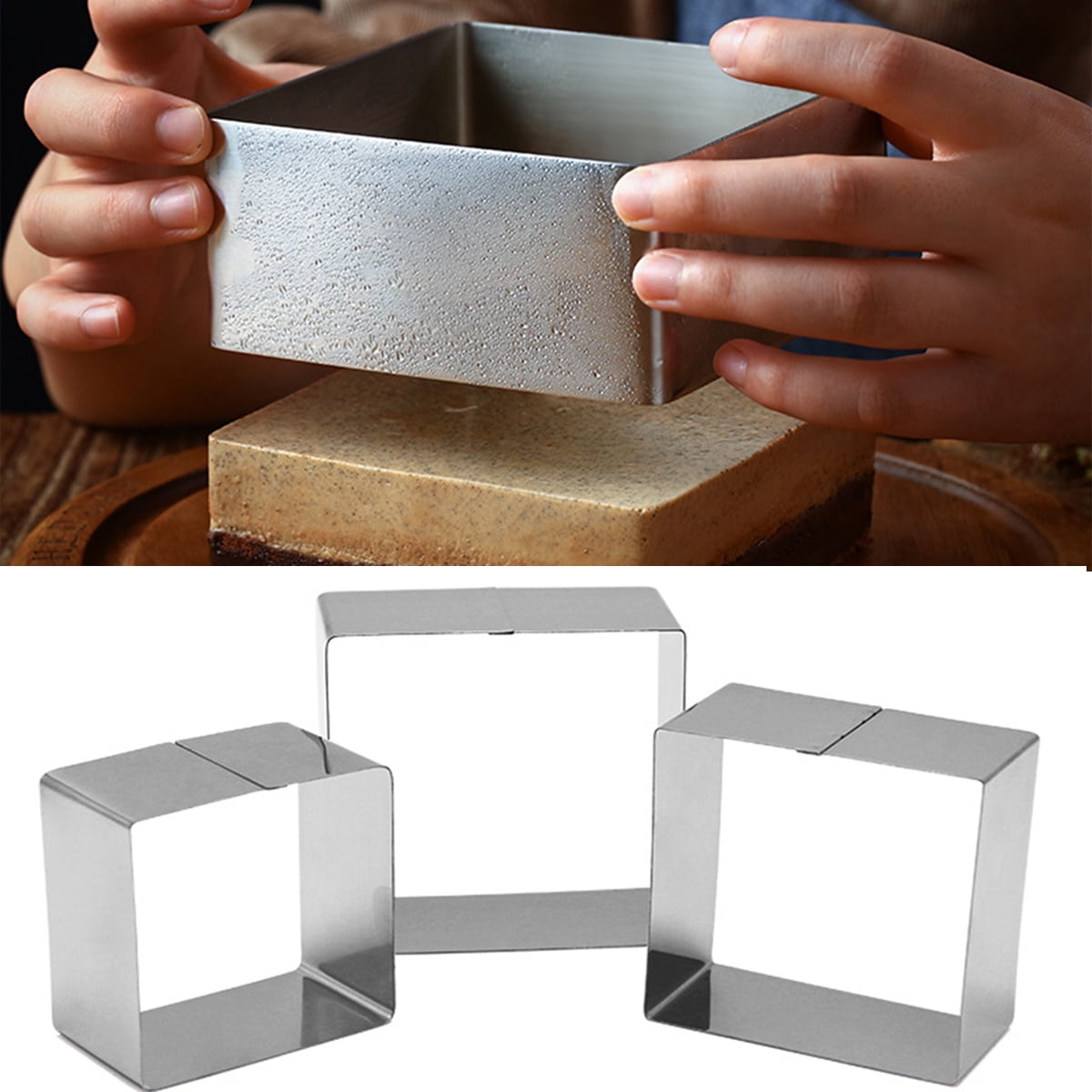 Click here for Neinkie 3pcs/Set Cake Mold Cake Ring Form For Baki... prices