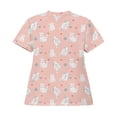 Binienty Cute Cats Nursing Shirt for Healthcare Workers Breathable ...