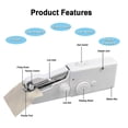 Handheld Sewing Machine with Complete Starter Kit Mini Cordless ...
