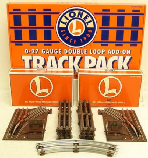 Lionel 6-22967 O27 Double Loop Add-On Track Pack - Walmart.com