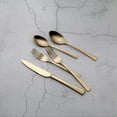 Ornative Modern Metal Flatware - HAB, 18/0 Stainless Steel, Titanium ...