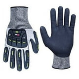 CLC Work Gear 2115L Large Cut And Impact Resistant Nitrile Dip Gloves ...