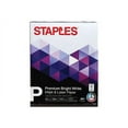 "Staples 8.5""x11"" Premium Paper, 24 lb, 98B, 500 Sheets/Ream, 5 Reams ...