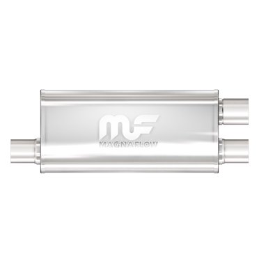 MagnaFlow Oval Stainless Steel Muffler - Walmart.com