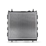 CSF 3633 1 Row Plastic Tank Aluminum Core Radiator - Walmart.com