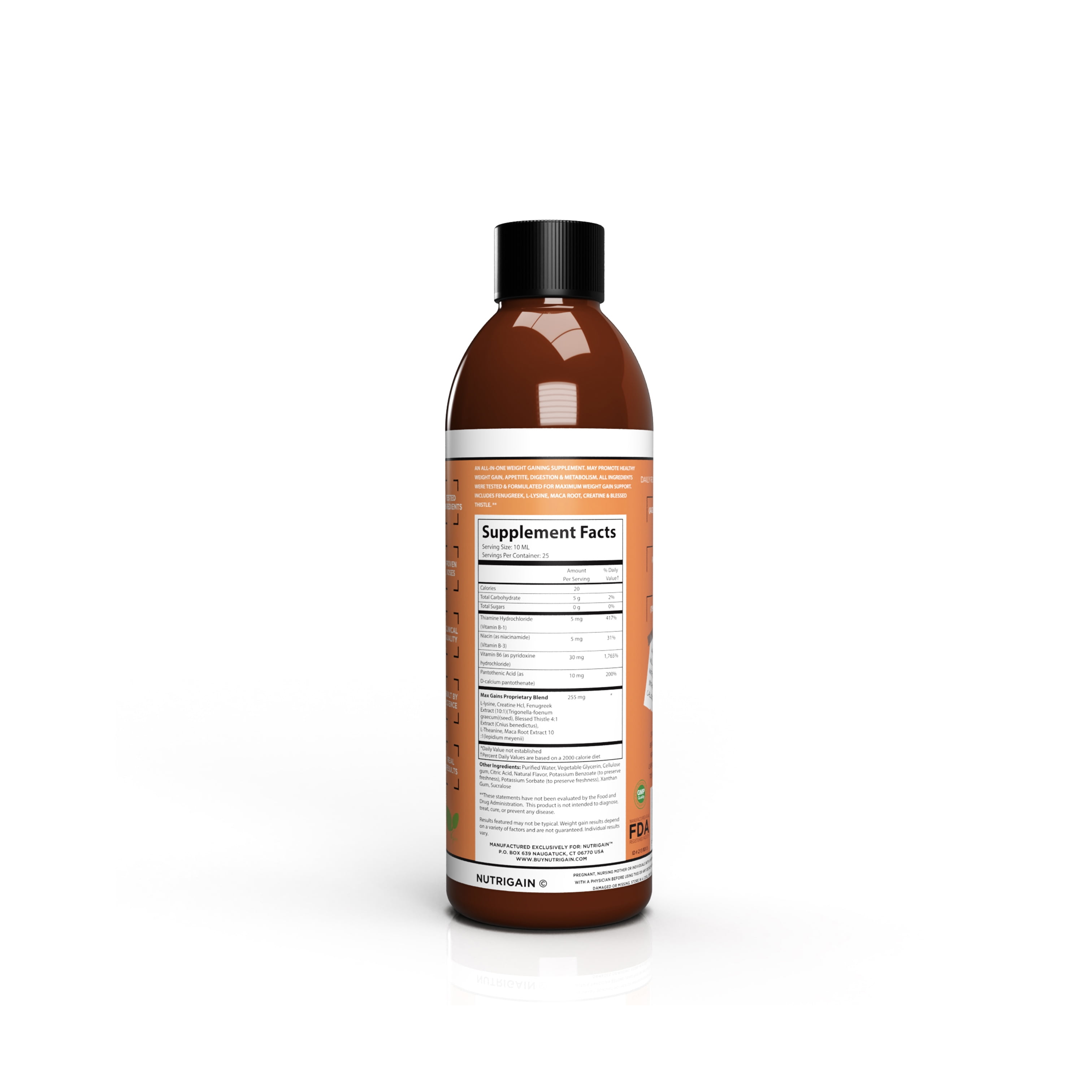 Nutrigain Weight Gain Syrup: Designed for Quick and Efficient Weight ...