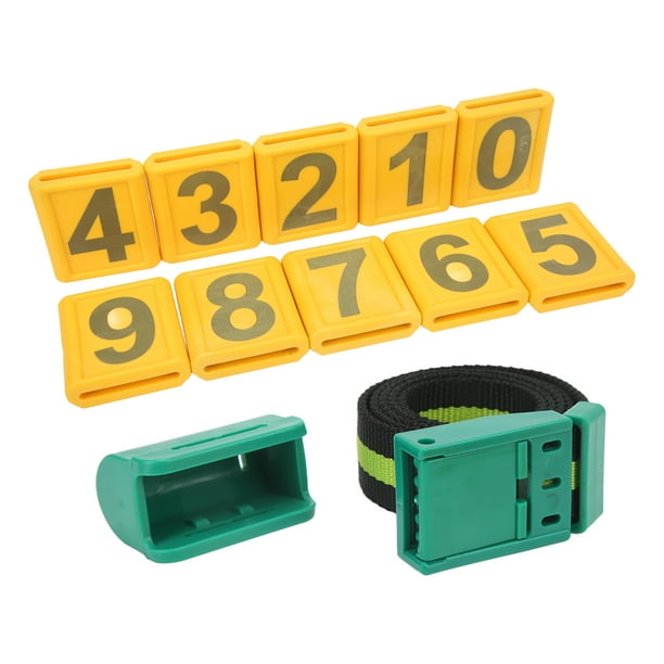 Cow Identifying Collar, Plastic Animal Collar With 10 Number Plate ...