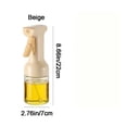 10.14oz Refillable Oil Spray Bottle - Adjustable Pressure, Leak-Proof ...
