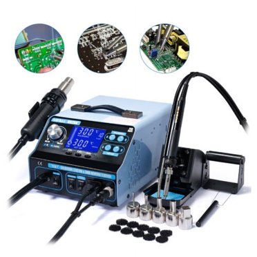 YIHUA 853A Digital BGA IR Infrared Preheating Rework Station Soldering ...