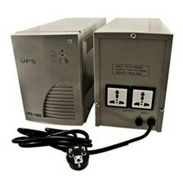 VUPS-1000 Uninterrupted Power Supply UPS System 1000 Watt for 220/240 ...
