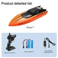 Zacro 2.4G Remote Control Boat, 20+ MPH High Speed Fast Racing Boat for ...