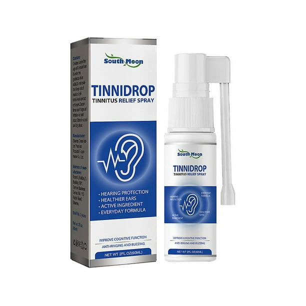 Tinnidrop Tinnitus Relief Spray Anti Tinnitus Blockage Cochlear Removal ...