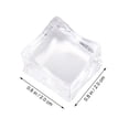 Alasum 1Set Transparent Acrylic Ice Cubes Decorative Fake Ice Crystals ...