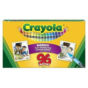 Crayola Crayons 96 Countper Box, Set Of 3 Boxes - Walmart.com