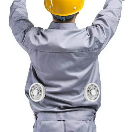 ruzhgo Cooling Vest Fan Work Clothes Workwear Cooling Summer Cooling ...