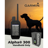 Garmin Alpha 300 Handheld, Advanced Dog Tracking and Training Handheld ...