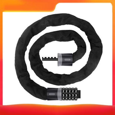 Bicycle Lock Mountain Bike Electric Motorcycle Password Chain-Lock ...