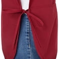 jxfwels Unisex Cobbler Apron, Sleeveless Vest, Red Smock Apron with ...