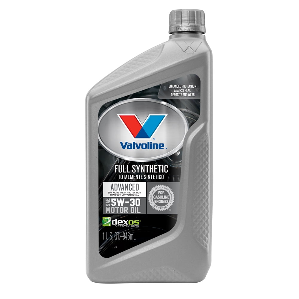 Valvoline Advanced Full Synthetic SAE 5W 30 Motor Oil 1 Quart Valvoline Advanced Full Synthetic SAE 5W 30 Motor Oil 1 Quart