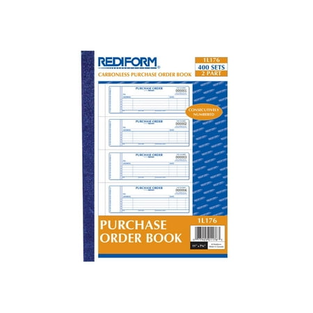 Rediform - Purchase order book - 400 forms - - duplicate - carbonless ...