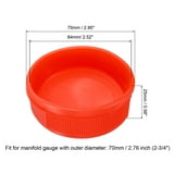 Uxcell 2-3/4" HVAC Gauge Cover Manifold Gauges Protective Cover AC ...