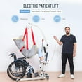 ZENART Electric Patient Lift with Sling, Sit-to-Stand Transfer Chair ...