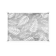 Ash Fronds Sun Shade Sail 12'X16' Gray Silver Slate Leaf Plant Canvas ...