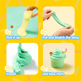 SYNCFUN 6 Pack Butter Slime Kit Party Favors for Girls & Boys Super ...