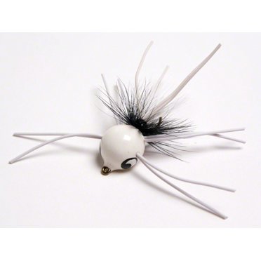 Betts 909-8-1 Trim Gim Popper Size 8 White Fishing Packaged Fly/Popper ...