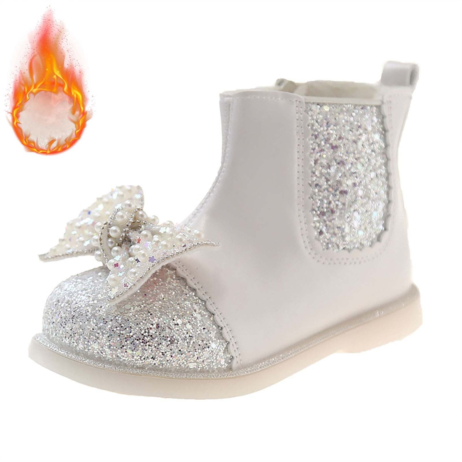 Click here for Nokio Kids Girls Insulated Snow Boots Water-Proof... prices