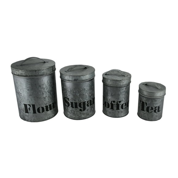 4 piece kitchen canister sets