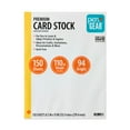Pen+Gear Premium White Index Card Stock, 8.5" x 11", 199 GSM, 150 ...
