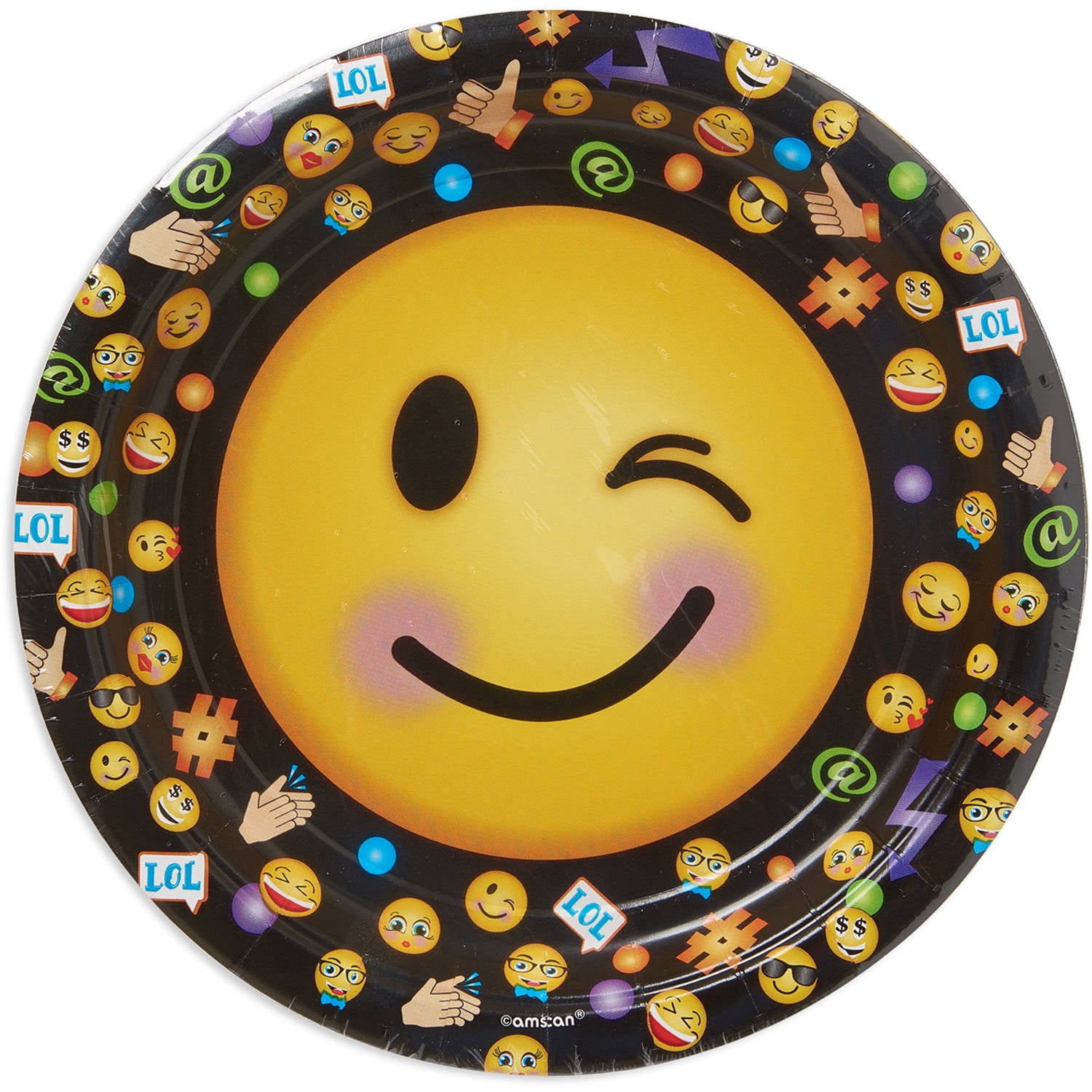 9" LOL Round Paper Party Plate, 8ct - Walmart.com
