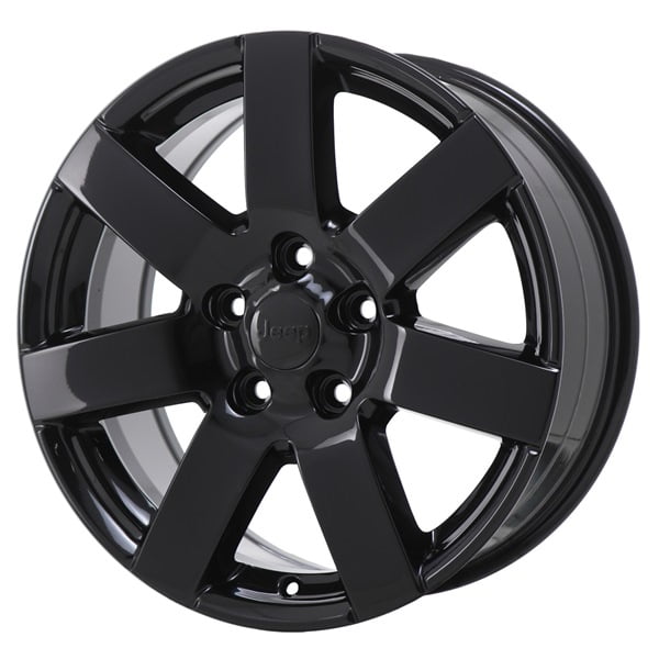 Buy JEEP WRANGLER 2007 - 2018 GLOSS BLACK Factory OEM Wheel Rim (Not ...