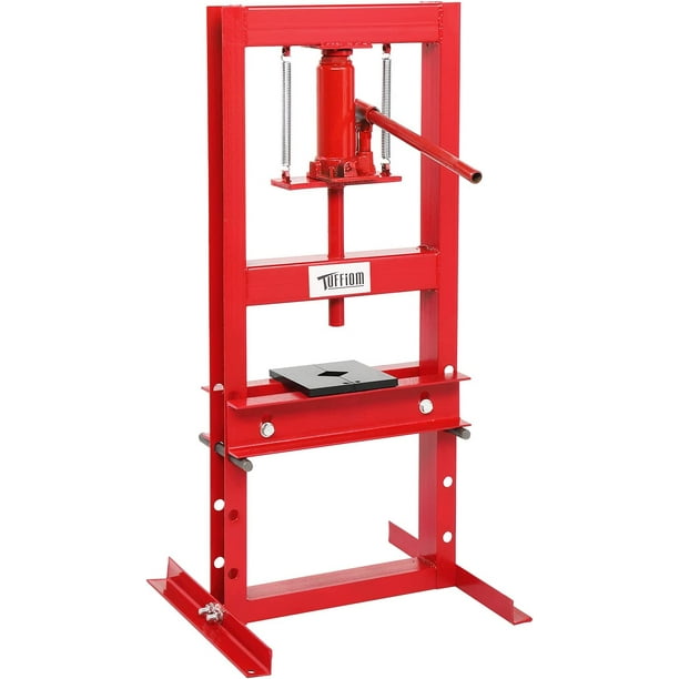 TUFFIOM 6-Ton Hydraulic Shop Press, Benchtop H-Frame Press - Walmart.com