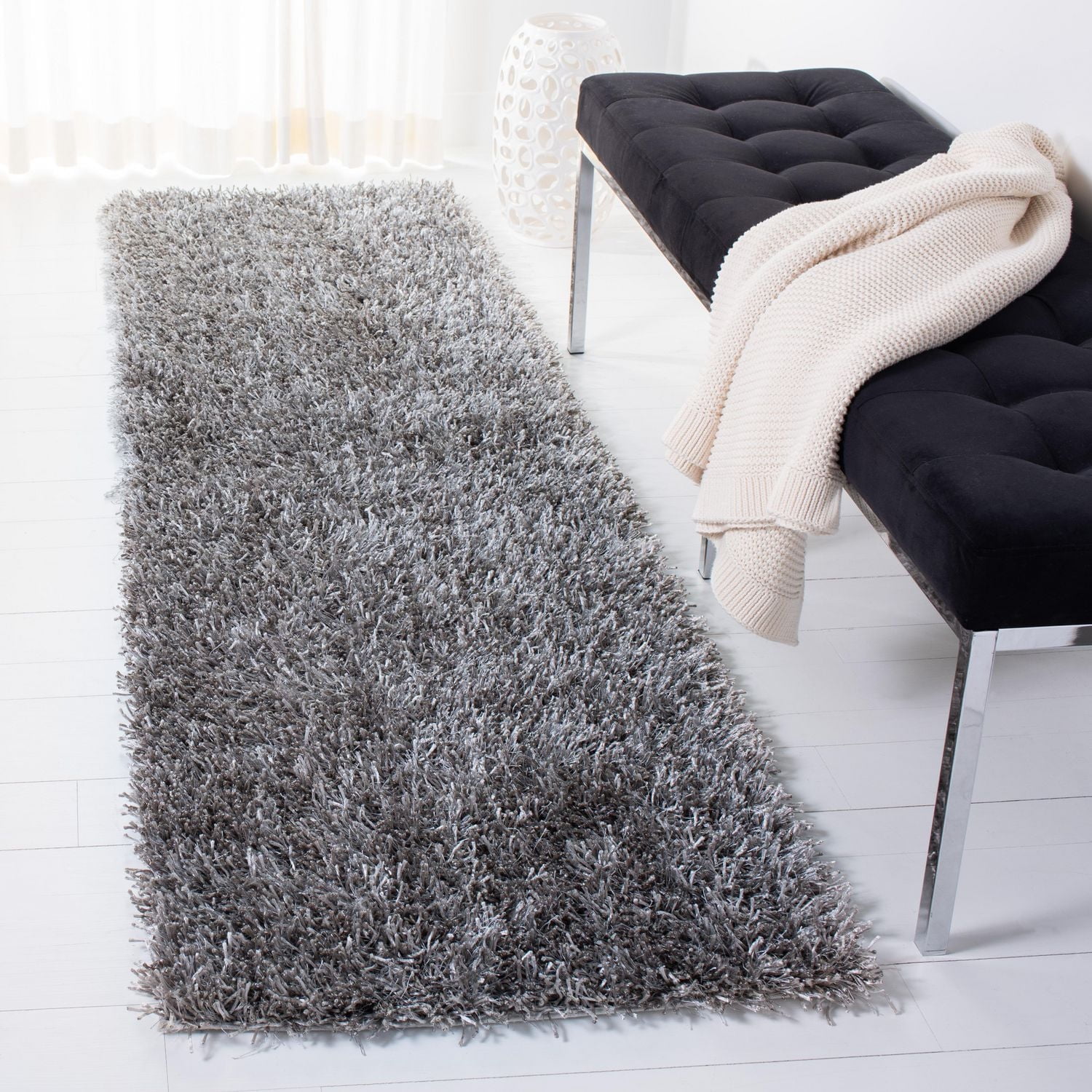 Click here for Safavieh New Orleans Darius Solid Shag Area Rug 23... prices