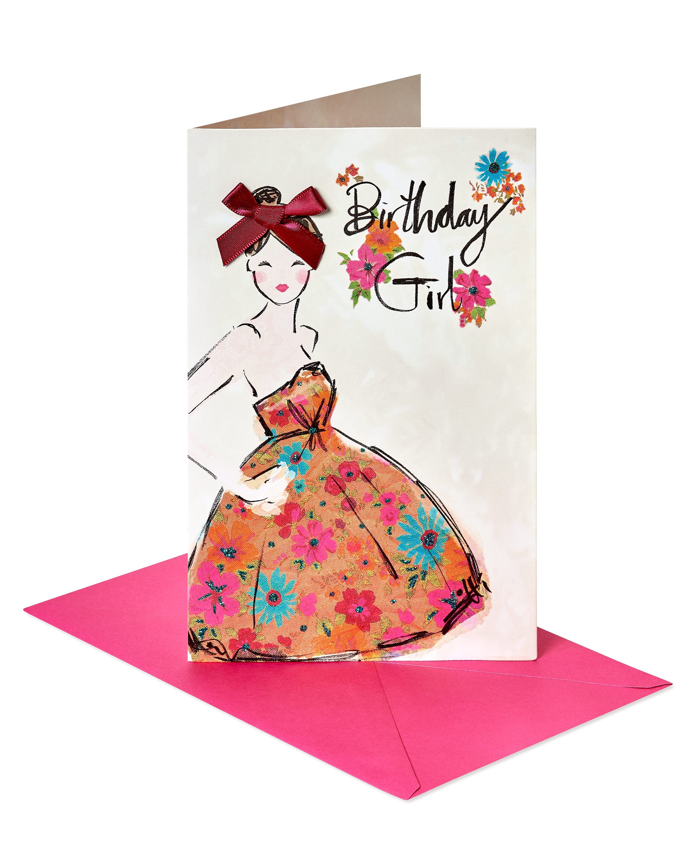 American Greetings Birthday Card For Her Birthday Girl Walmart American Greetings Birthday Card For Her Birthday Girl Walmart