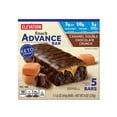 2PK - Elevation Caramel Double Chocolate Crunch Advance Snack Bars, 5 ...