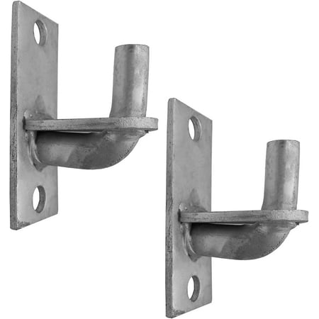ZUIWAN 2 Pack Heavy Duty Stainless Steel Wall Mount Flat Back Gate ...