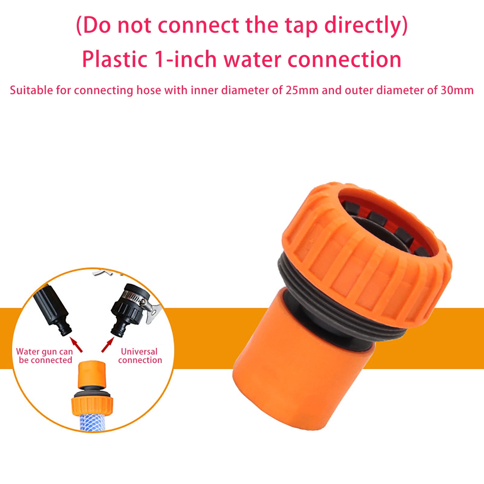 Water Faucet Adapter Tap Connector Kitchen Garden Hose Pipe Fitting ...