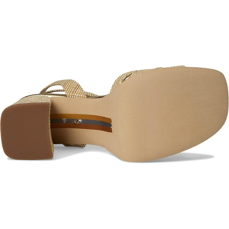 Sam Edelman Women's Reese Platform Heel Sandal Sand Dune Multi 7M