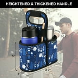 Beautyflier Drink Carrier with Handle for Delivery, Reusable Insulated ...