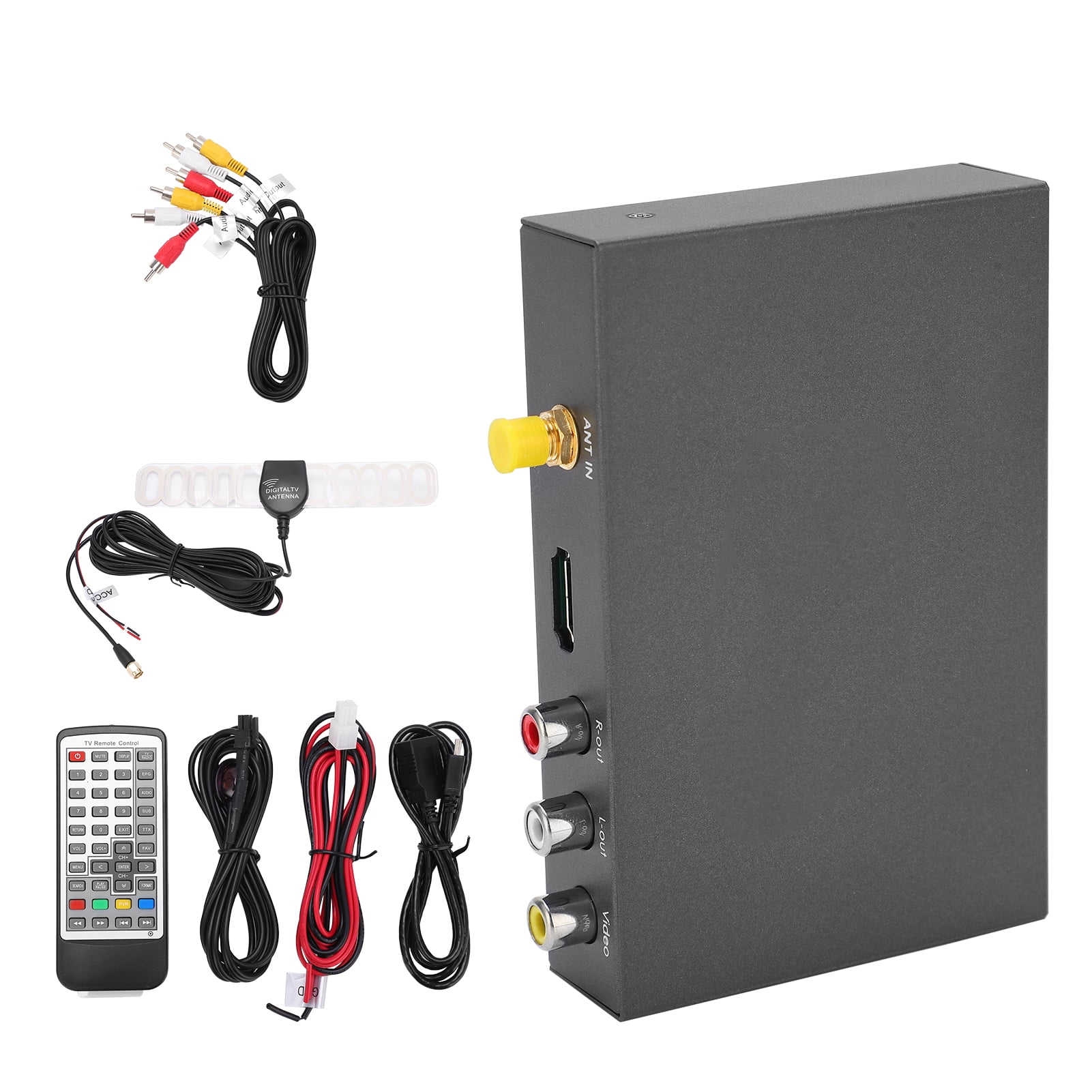 TV Signal Box, 75 ohm H.265 TV Digital TV Box 1080p 80 km/h Para ...