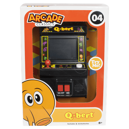 Q*bert Mini Arcade Game - Walmart.com