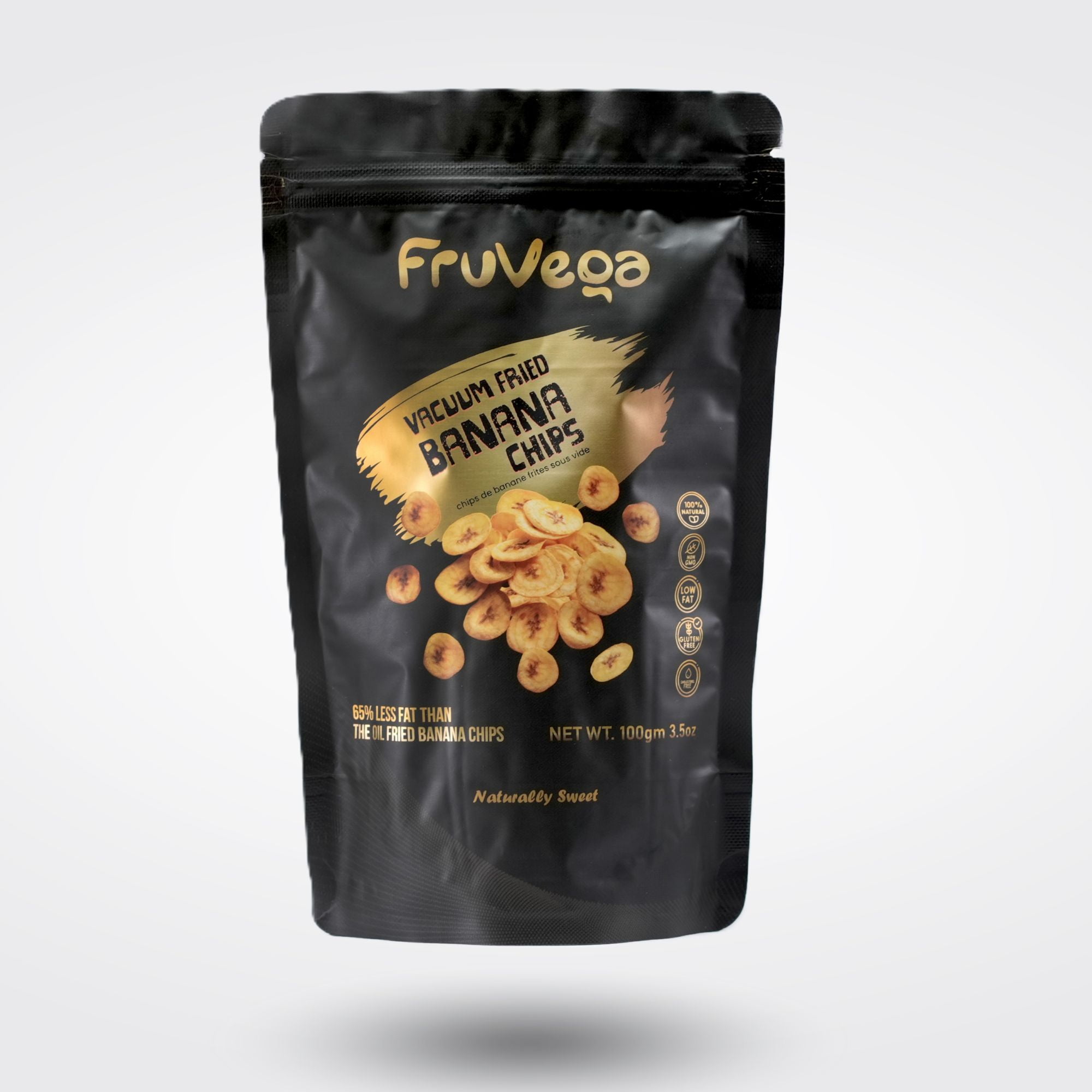 Click here for Fruvega Vacuum Fried Banana Chips - 100g Resealabl... prices